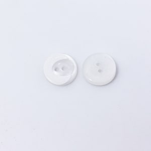 White Moon Button, Resin Buttons, Shiny White Button, Two Holes Sewing ...