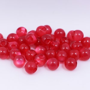 Bright Pink Ball Shape Shank Buttons, Sharp Pink Color, Sphere Shaped ...