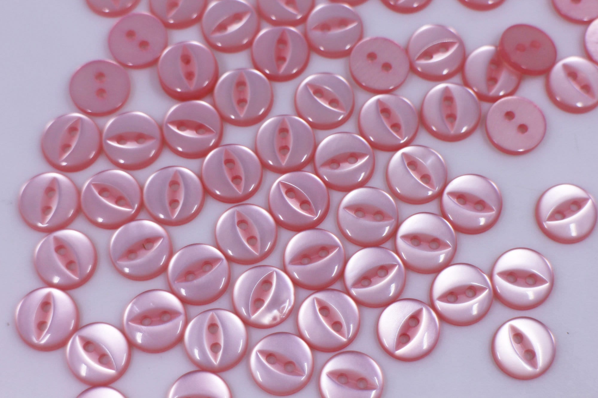 Cat Eye Buttons Color of Your Choice Dark Red Pink Orange - Etsy UK