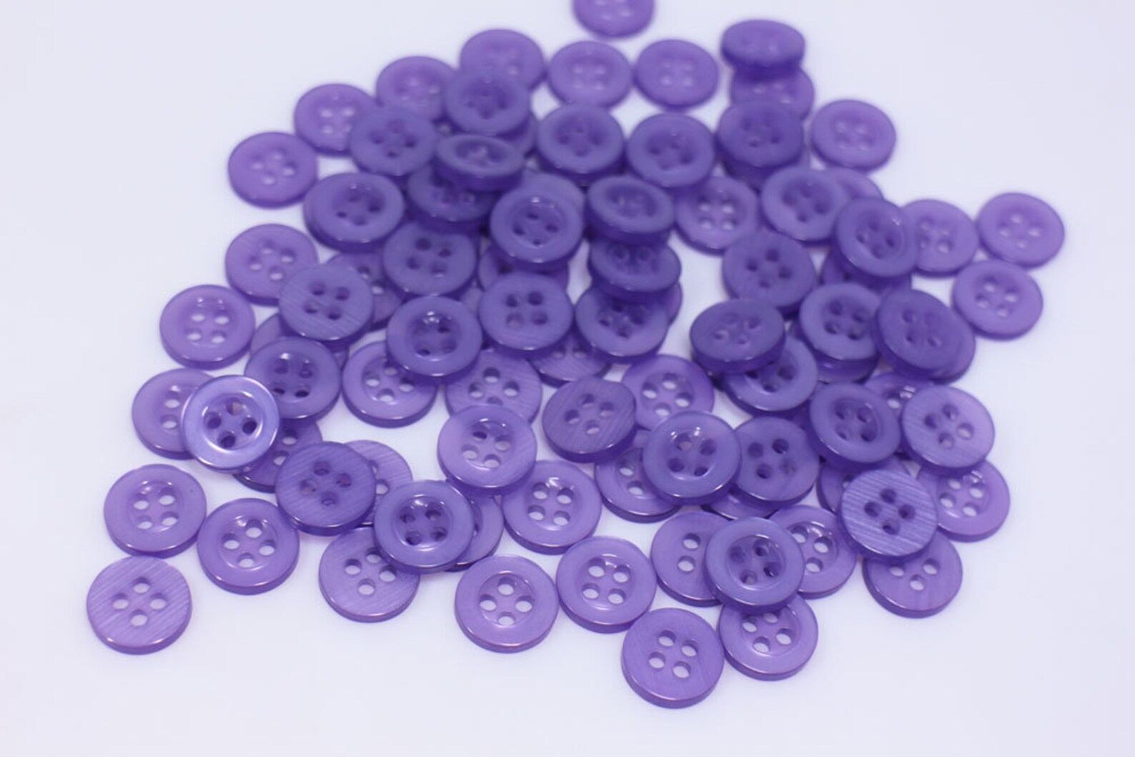 50 Dark Purple Button Raised Edge Semi-transparent Four - Etsy