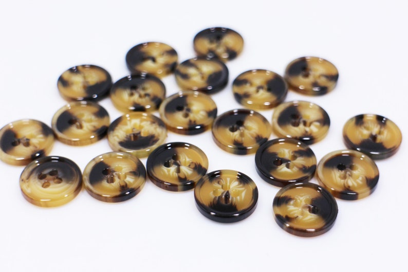 Brown Marble Pattern Buttons Raised Edge Buttons Resin - Etsy