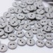 Light Grey Buttons, Cat Eye Two Holes Buttons, Small Resin Buttons ...