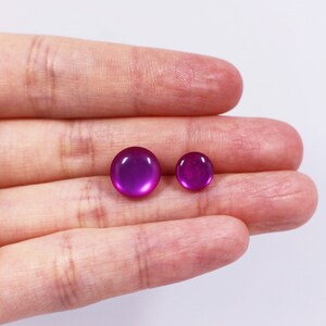 Dark Purple Shank Button, Extra Small Mini Size, Mushroom Shaped, for ...