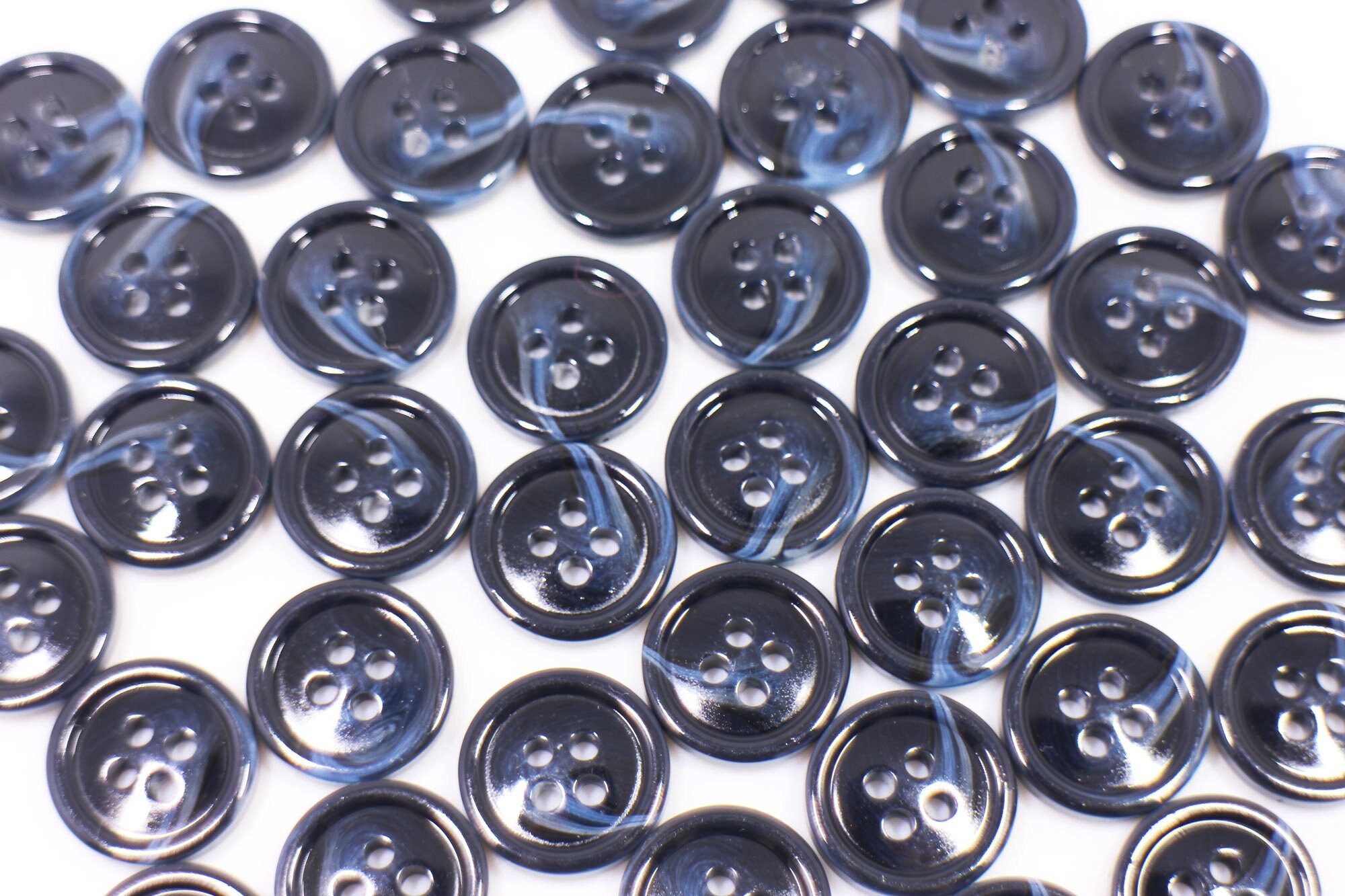 Dark Blue Suit Jacket Button Marble Pattern Buttons Raised | Etsy