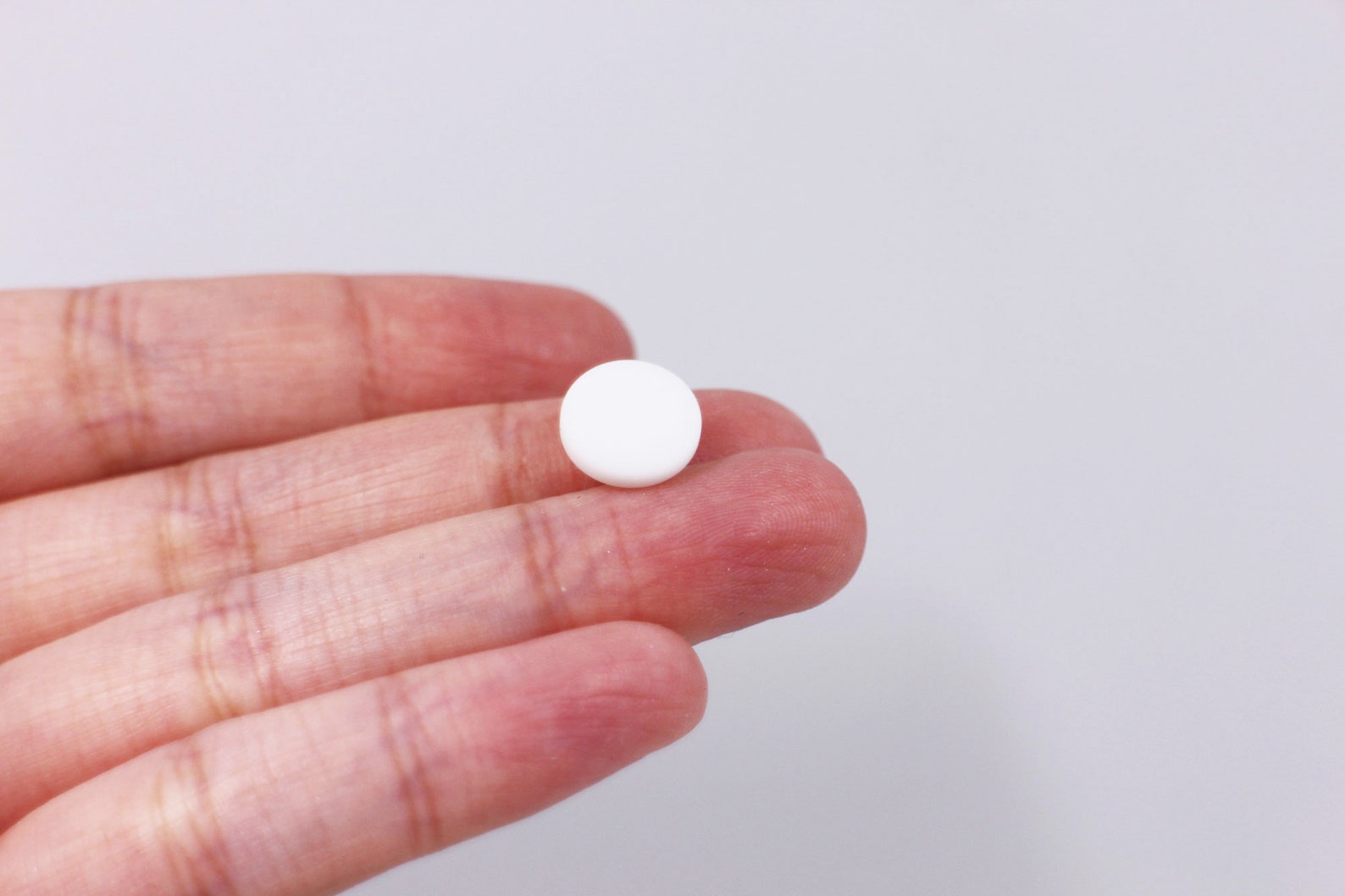 Matte White Shank Buttons Flat Top Solid Color No Shine - Etsy