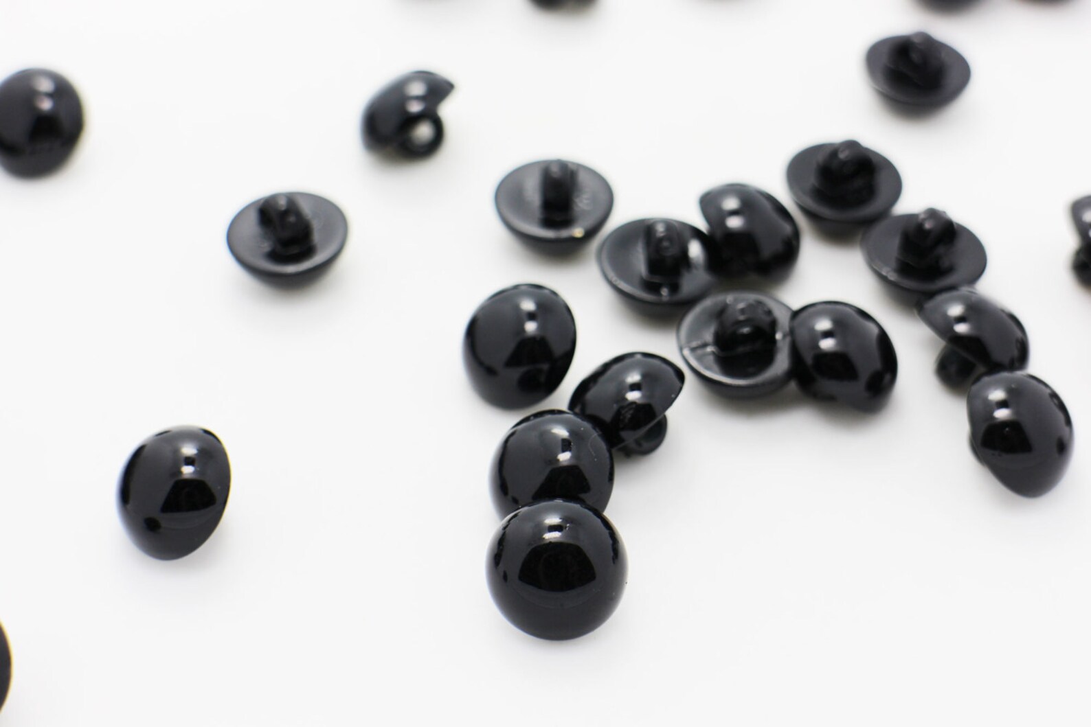 Black Shank Buttons, Toy Doll Eyes Bead, Animal Eyes, Back Hole ...