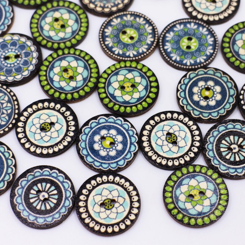 Bohemian Buttons - Etsy