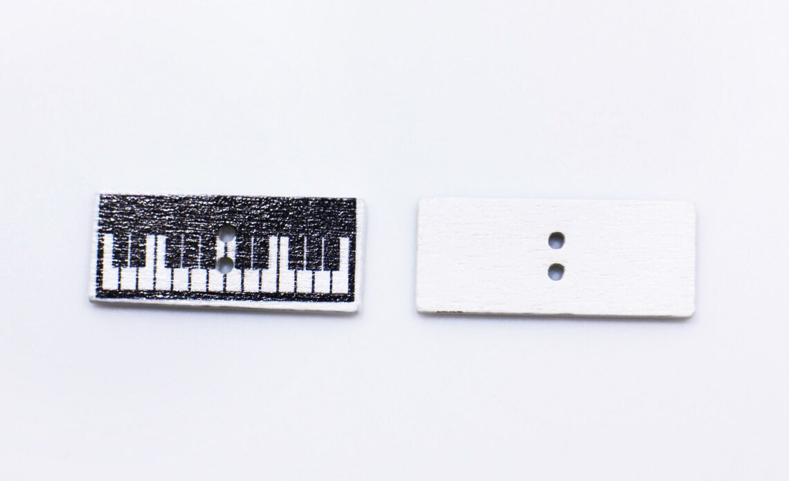 Electric Piano Wooden Button Digital Piano Wood Buttons - Etsy