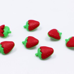Strawberry Snap Fastener, Red Snap Buttons, Special Shaped Snap Buttons ...