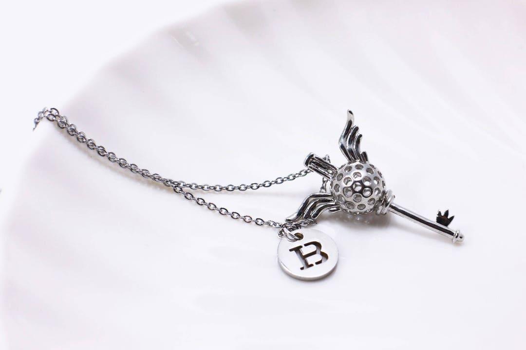 Angel Wings Key Necklace, for Aromatherapy Oils Essential Oils Diffuser ...