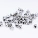 Mini Silver Square Rivet Shank Button, Made of ABS Plastic, Pointy Top ...
