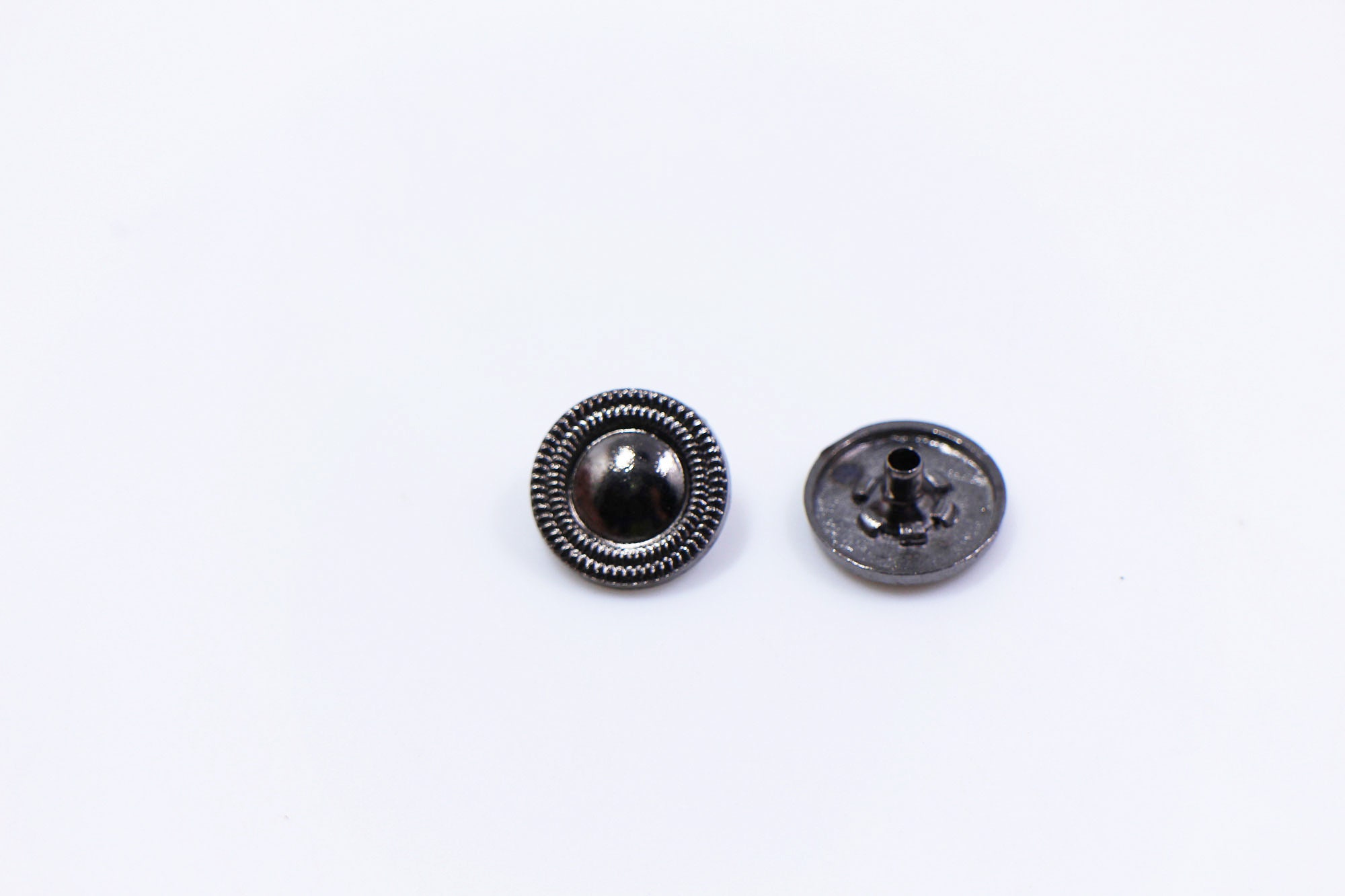 Dark Silver Color Snap Fastener Upholstery Buttonmetal Snap - Etsy UK