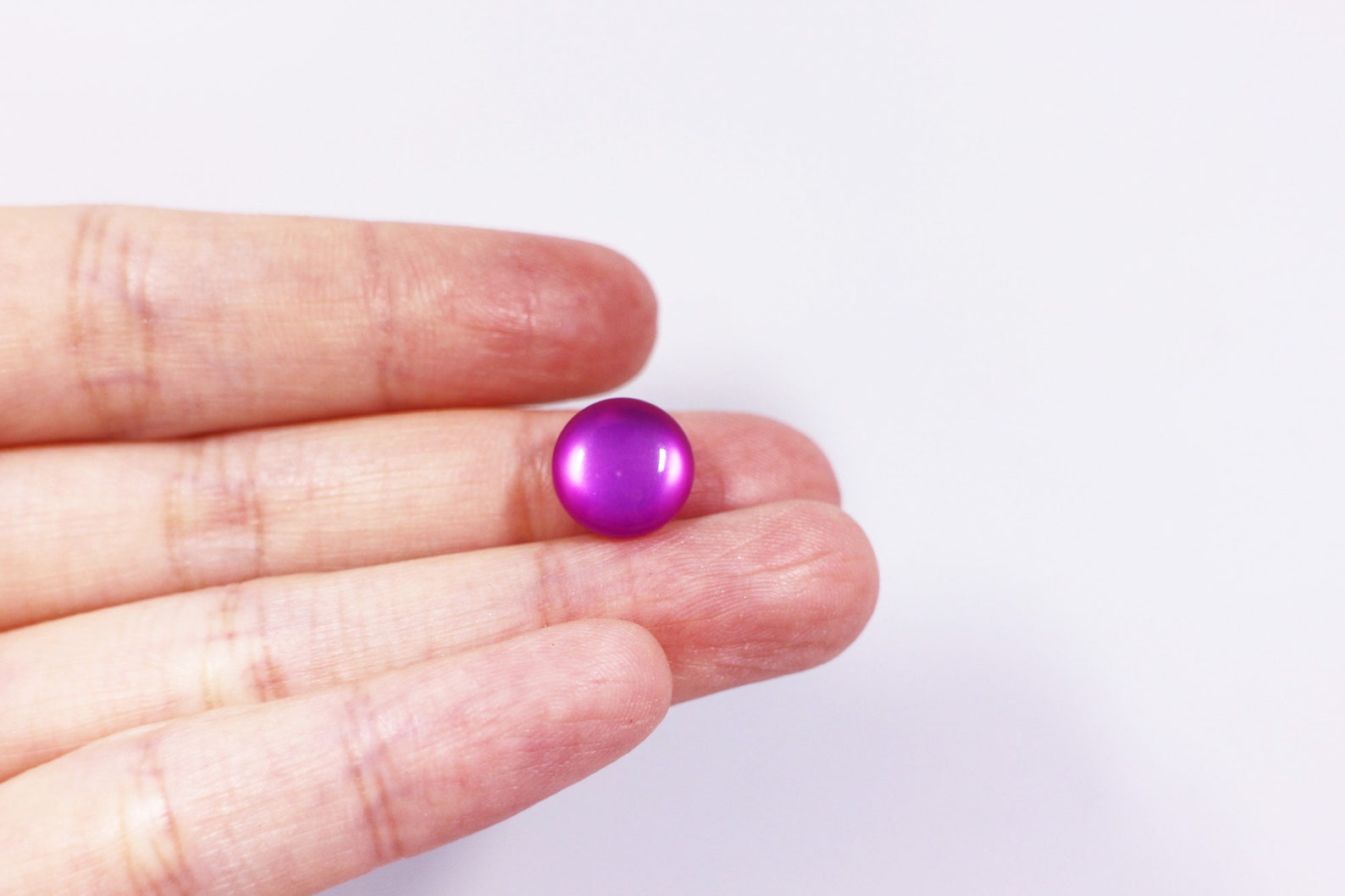 Dark Purple Shank Button Extra Small Mini Size Mushroom - Etsy