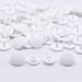 White Snap Fastener, Size T5, B3 White Snap Buttons, Upholstery Buttons ...