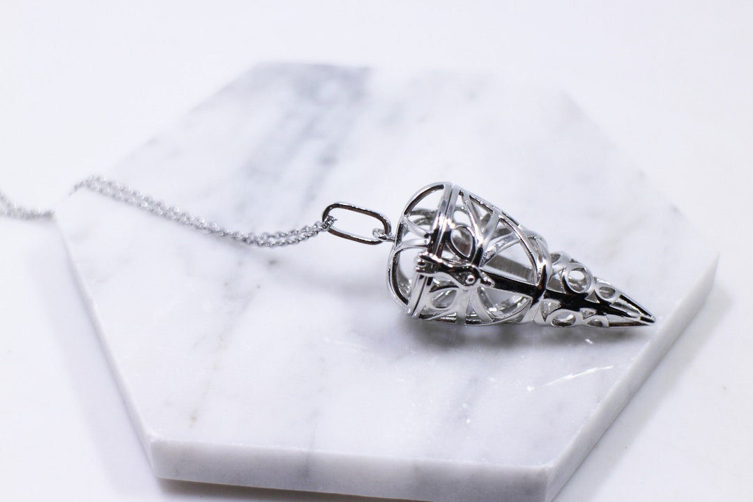 BOHO Cone Shaped Essential Oil Diffuser Necklace, Bohemian, Essential ...