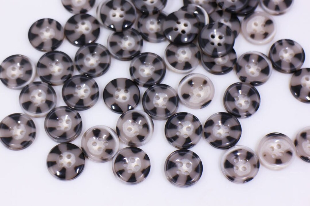 Gray Patterned Buttons, Grey Color, for Business Suit Jacket Coat ...