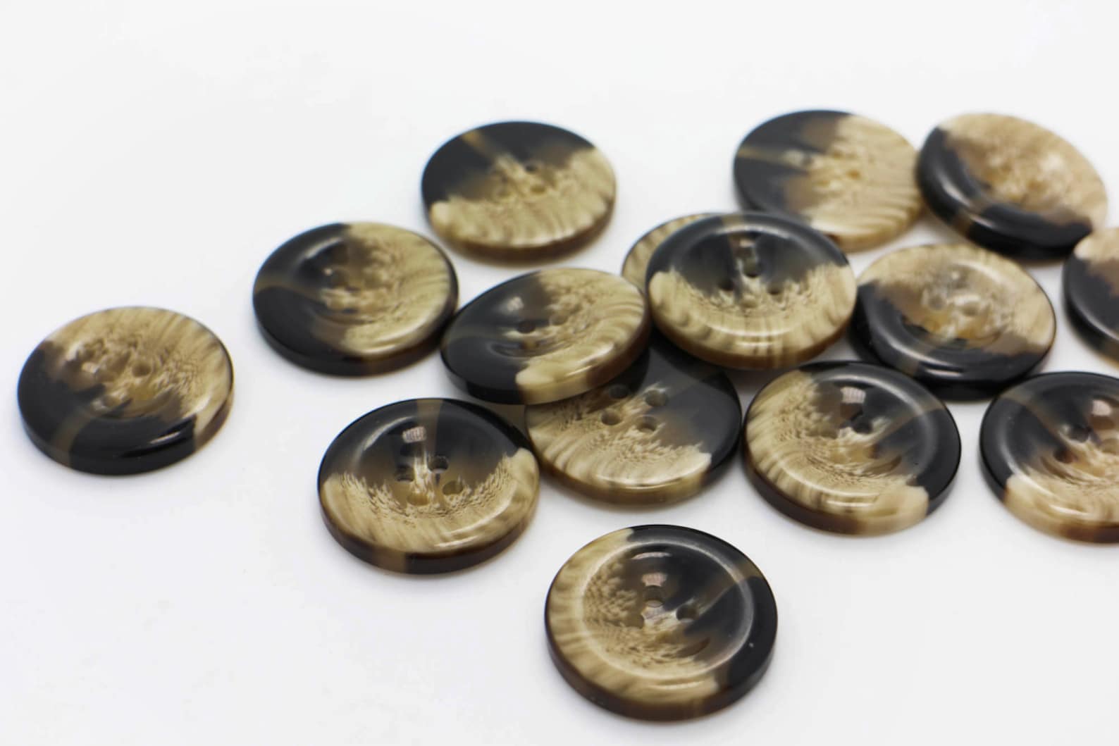 Large Marble Pattern Buttons Brown Color for Sewing Coat - Etsy