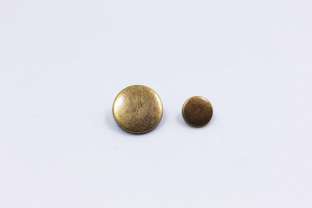 Bronze Color Shank Buttons, Made of ABS Plastic, Antique Bronze Color ...