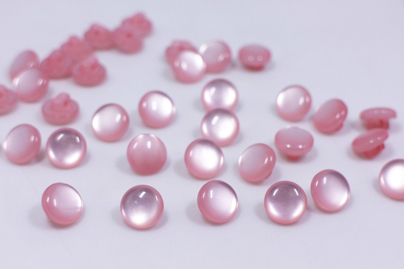 Light Pink Shank Button Extra Small Shank Button Mini | Etsy