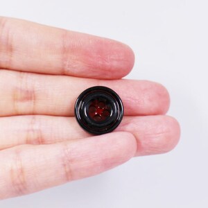 Dark Red Button, Burgundy Red Color, for Sewing Suit Jacket, Four Holes ...