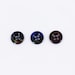 Dark Blue Buttons, Small Blue Buttons, Four Holes Buttons, Raised Edge ...