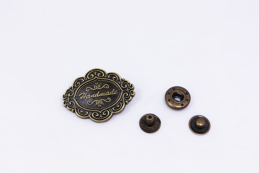 Handmade Snap Fastener, Upholstery Buttons, Antique Bronze Press Stud ...