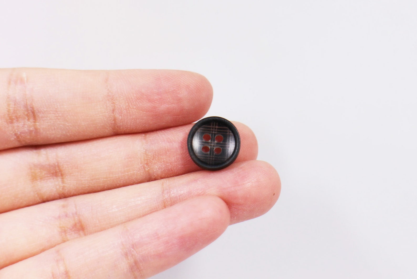 Black Check Buttons Semi-transparent Buttons Pattern - Etsy