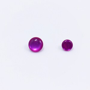 Dark Purple Shank Button, Extra Small Mini Size, Mushroom Shaped, for ...
