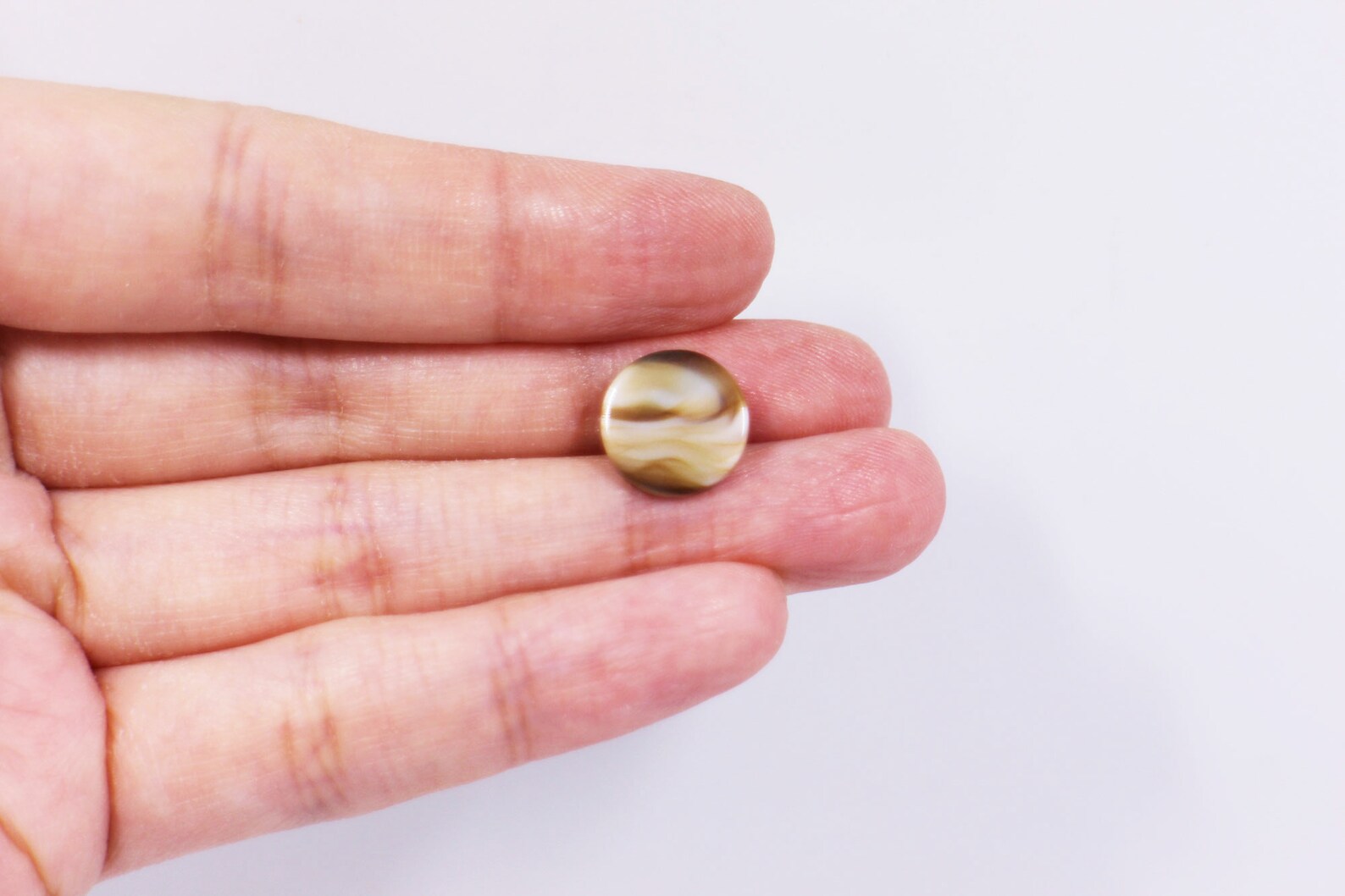 Brown Marble Pattern Shank Buttons Round Flat Shank Button - Etsy