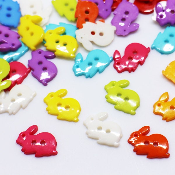 White Rabbit Button - Etsy