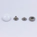 White Snap Buttons, Glossy Press Stud, Snaps Popper, Upholstery Buttons ...