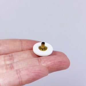White Snap Buttons, Glossy Press Stud, Snaps Popper, Upholstery Buttons ...