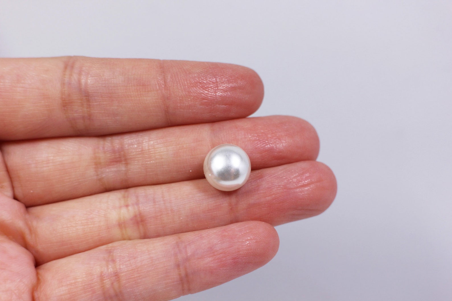 White Pearl Shank Buttons Pearl Buttons With Metal Shank - Etsy