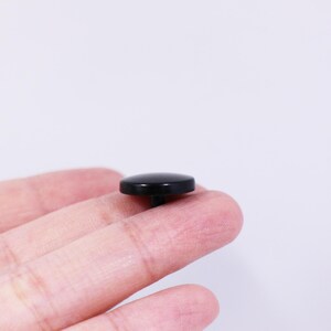 Black Metal Snap Buttons, Curve Top, Upholstery Supplies, Model 633 ...