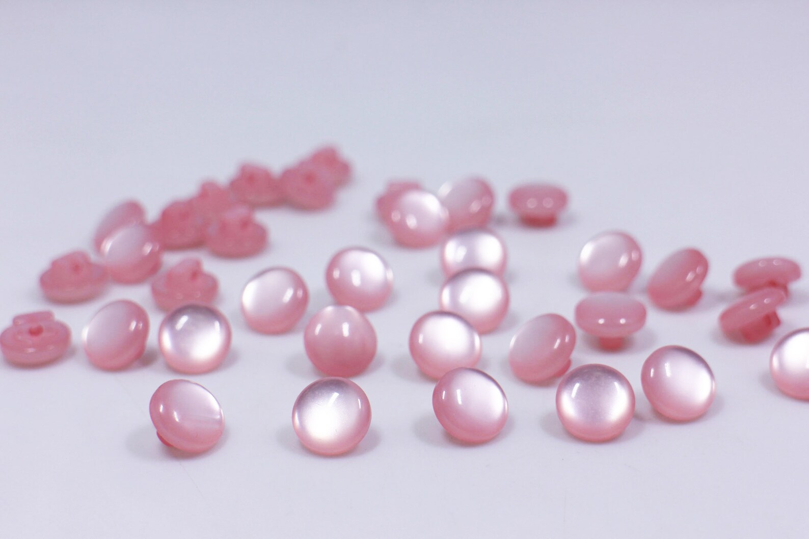 Light Pink Shank Button Extra Small Shank Button Mini | Etsy