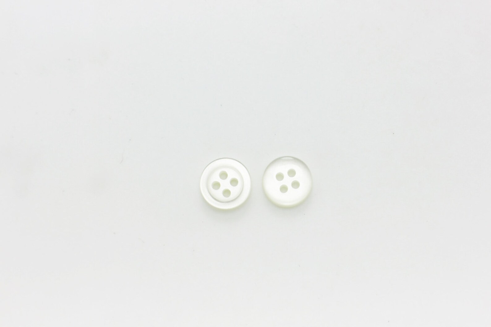 Cream White Button Pearl Baby Children Buttonfour Holes Sew | Etsy