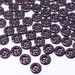 Dark Red Buttons, Small Size, Metallic Finish, Raised Edge, Made of ...