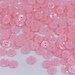 Extra Small Pastel Pink Button, Shiny Finish, Mini Tiny Size, Light ...