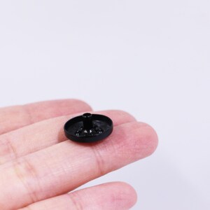 Black Metal Snap Buttons, Curve Top, Upholstery Supplies, Model 633 ...