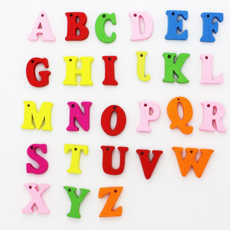 Alphabet Buttons - Etsy