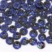 Dark Blue Buttons, Small Blue Buttons, Four Holes Buttons, Raised Edge ...