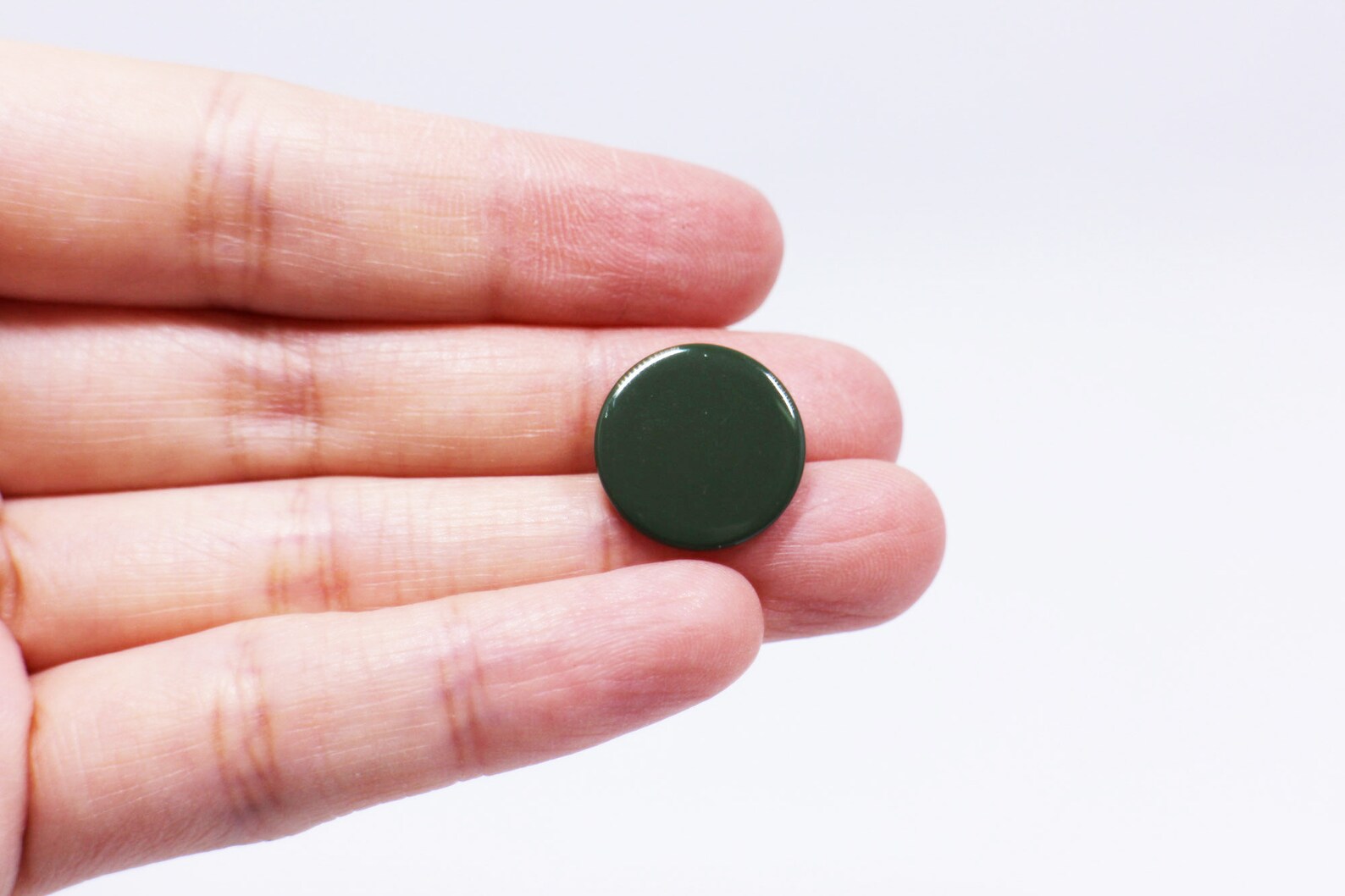 Glossy Dark Green Metal Snap Buttons Army Green Snaps Press - Etsy UK