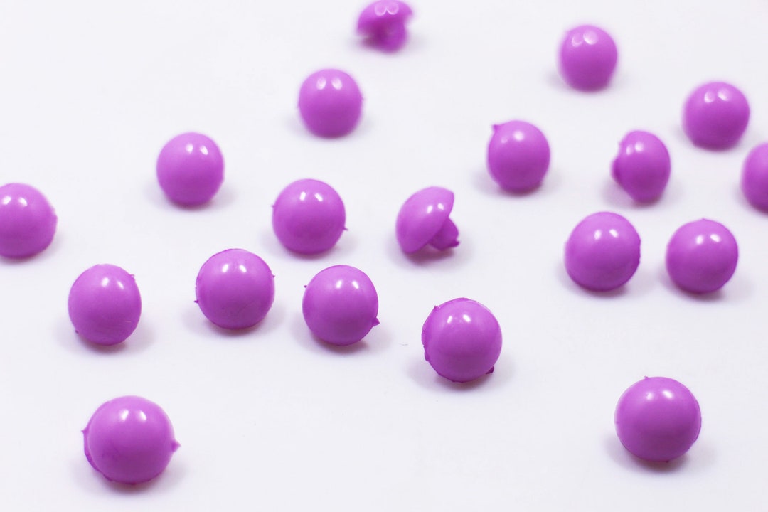 1000 Pieces Shank Buttons, Defect Items, Purple Shank, Pink Shank ...