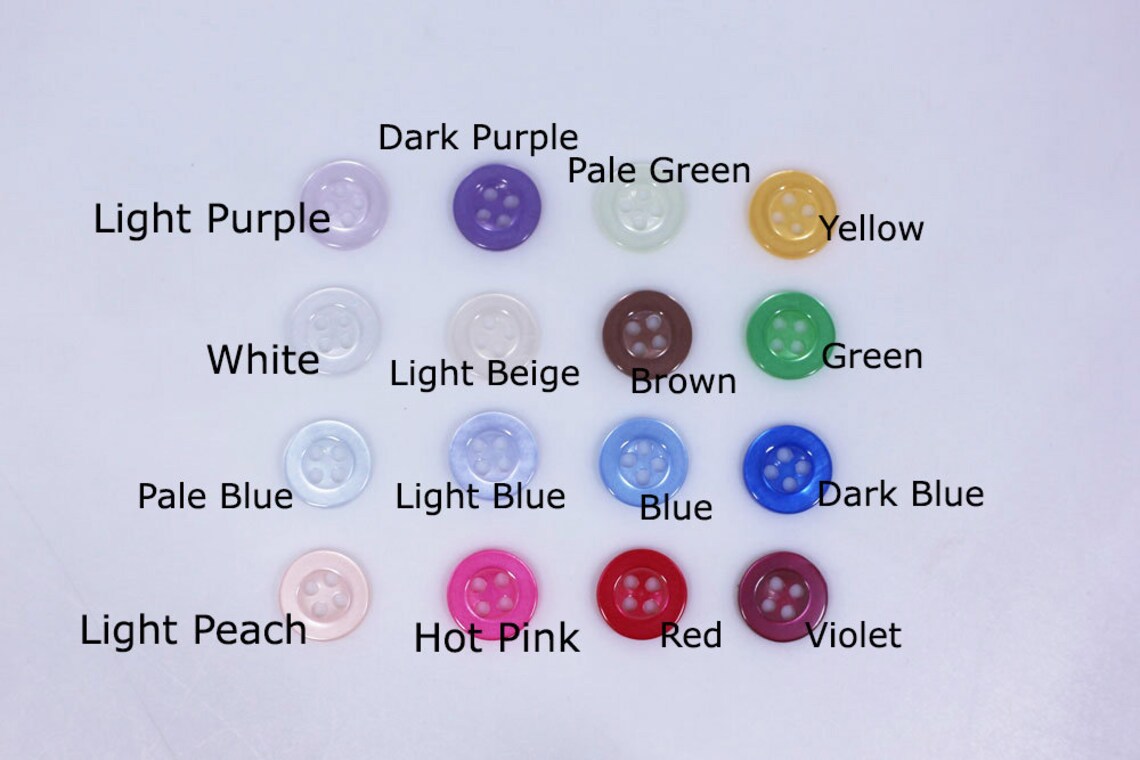 50 Dark Purple Button Raised Edge Semi-transparent Button | Etsy