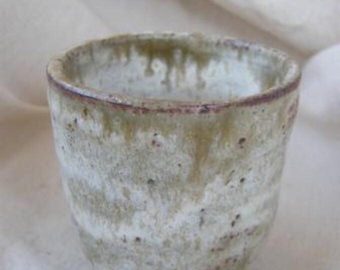 Beautiful Mottled Glaze Art Pottery Vase - Etsy