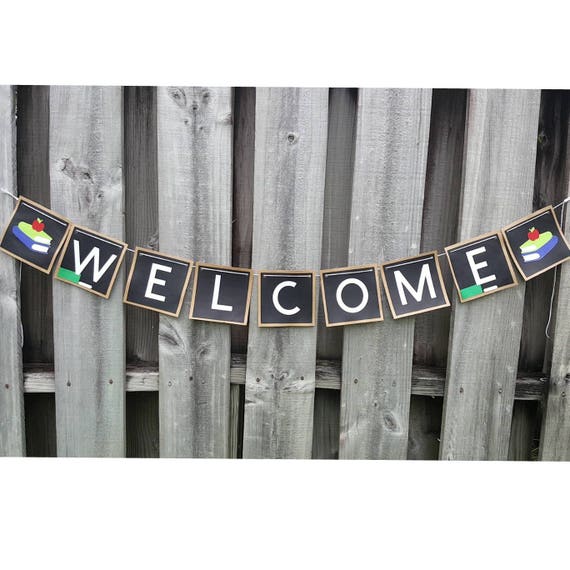 Welcome Classroom Banner by Karlita's Kreations | Catch My Party