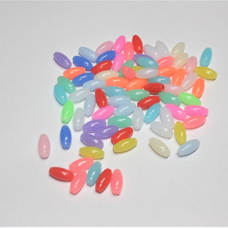Oval Plastic Beads - Etsy