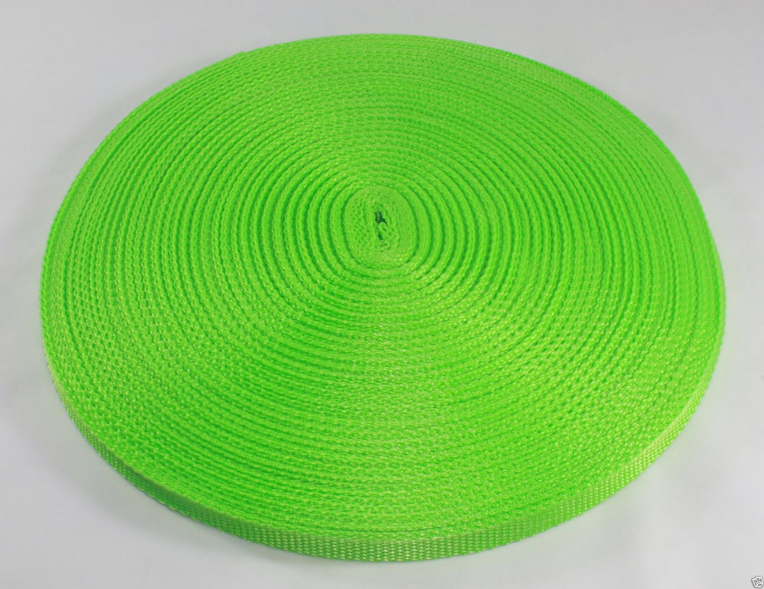 3/8"(10mm) Light Green Nylon Webbing Fabric Lots DIY Supply 3 7 15 20 ...
