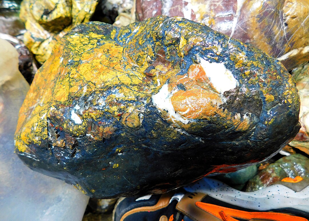 SUPER MAGICAL Showpiece Jasper Beautifully Brecciated Multicolored Over ...