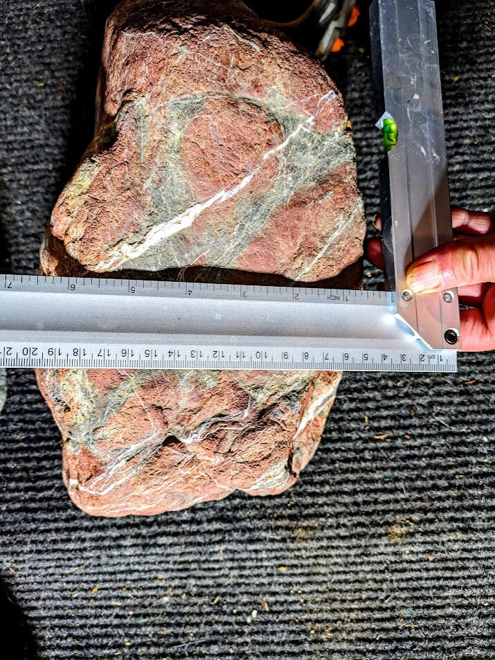 Extra Large Red and Green Jasper W/quartz Veins 27lbs Magnificent Rough ...